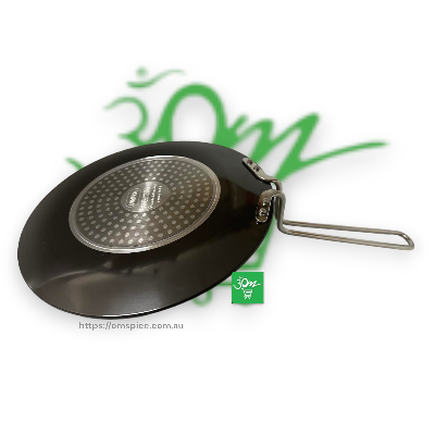 Futura Roti Tava Hard Anodised Gas Induction Black 24cm Diameter — Buy ...